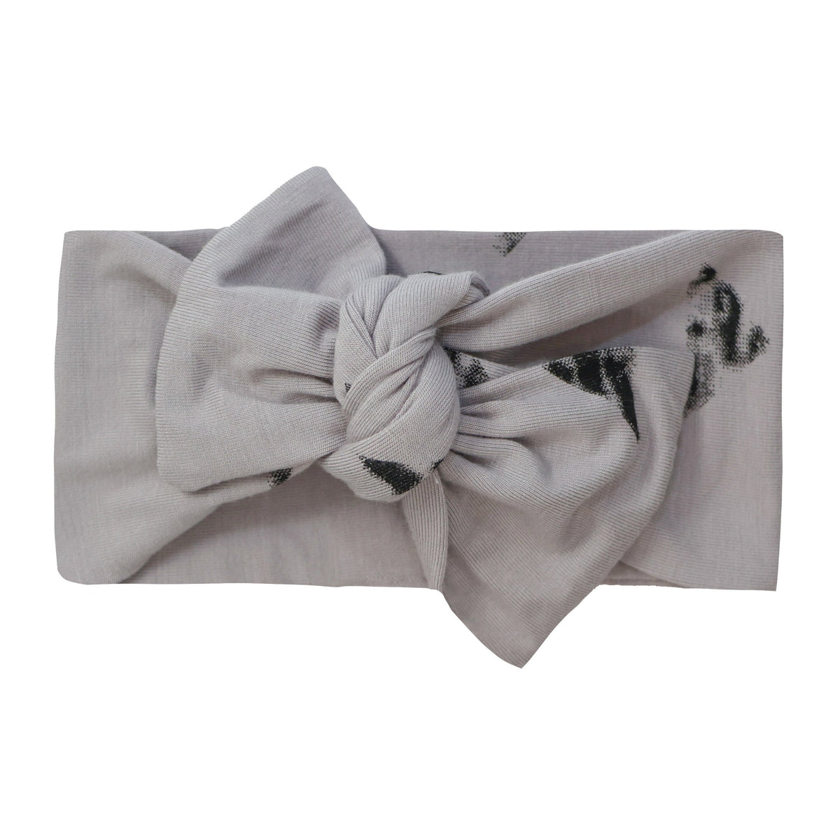 Bow Headband - Black Triangles – PILLOBEBE